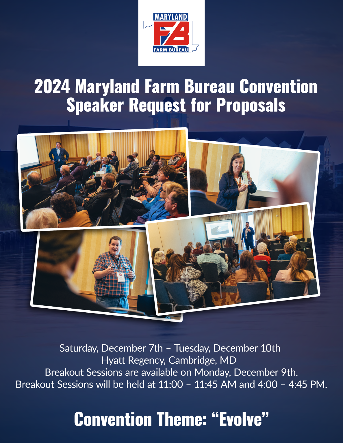 MDFB Annual Convention & Meeting of Delegates - Maryland Farm Bureau